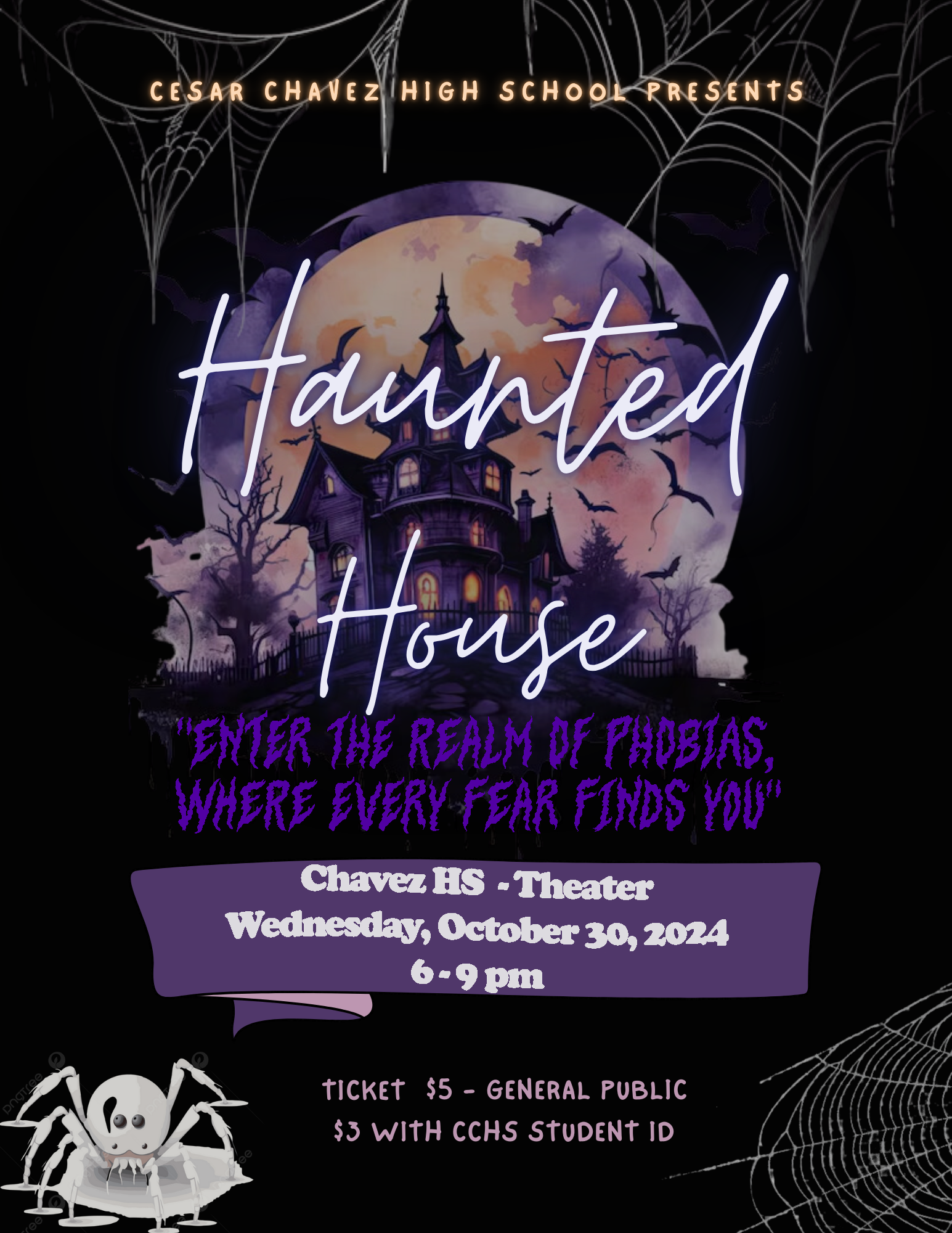 Cesar Chavez High School annual haunted house – CCHS Oracle